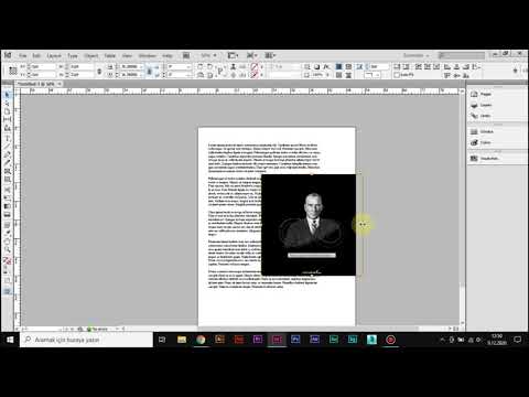 Adobe Indesign Yazı İçine Resim Ekleme
