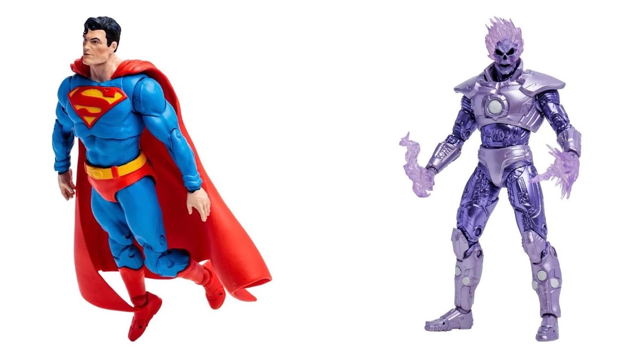 New McFarlane toys Superman vs atomic skull Amazon exclusive 2 pack ...