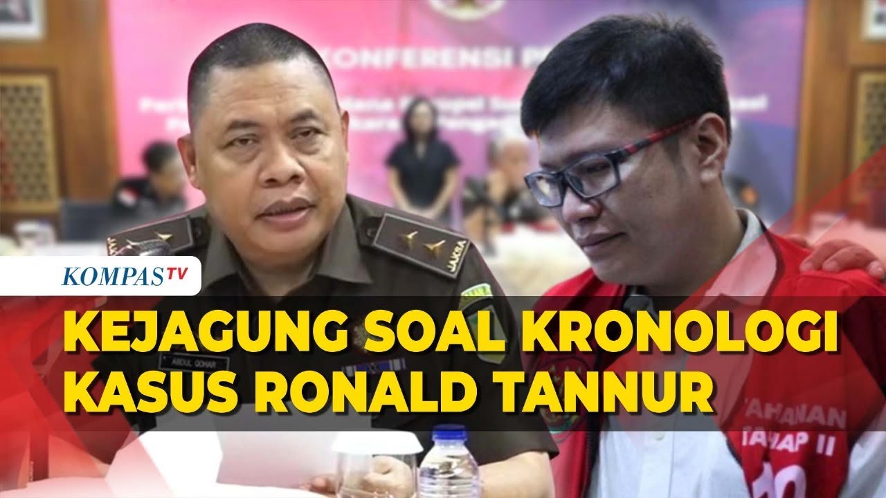 [FULL] Kejagung Ungkap Kronologi Penangkapan Hakim hingga Bukti Uang ...