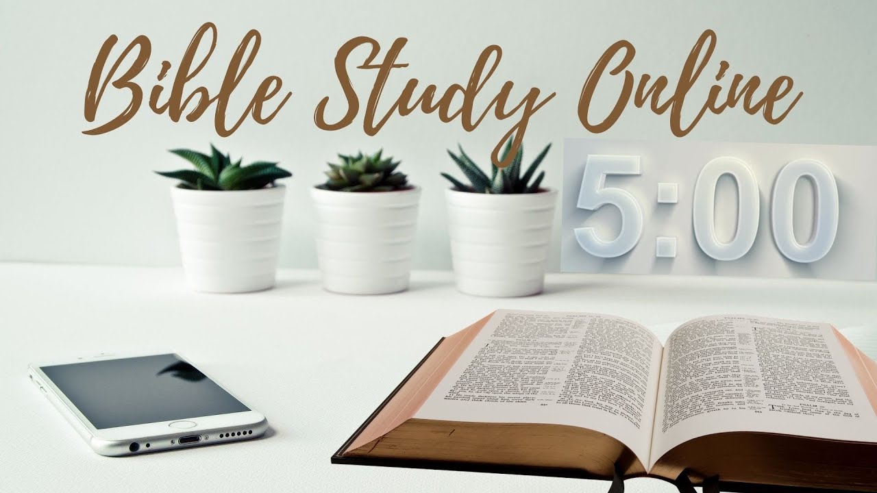 BIBLE STUDY ONLINE 5 MINUTE COUNTDOWN | BIBLE STUDY INTRO VIDEO - YouTube
