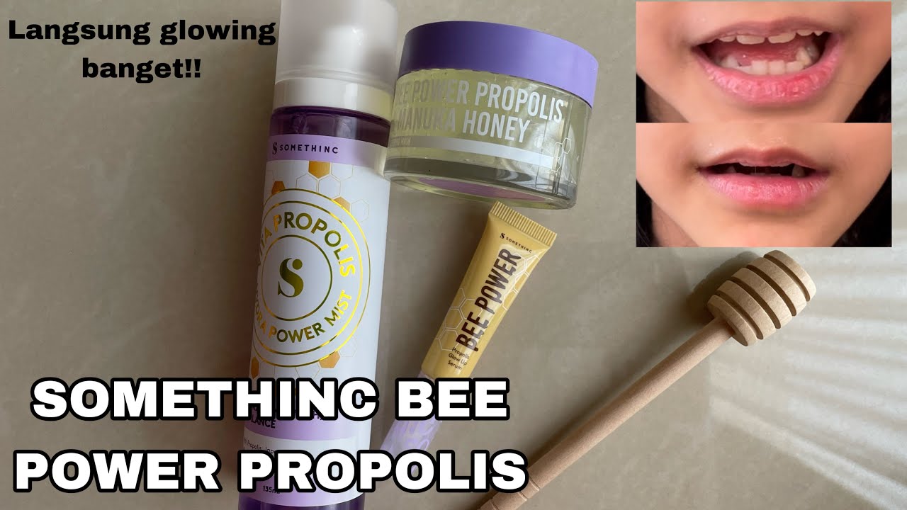 REVIEW SEMUA SOMETHINC BEE POWER PROPOLIS - YouTube