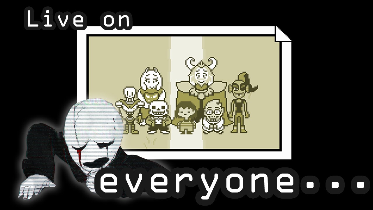 Undertale Fan video - Last message of W.D. Gaster - YouTube
