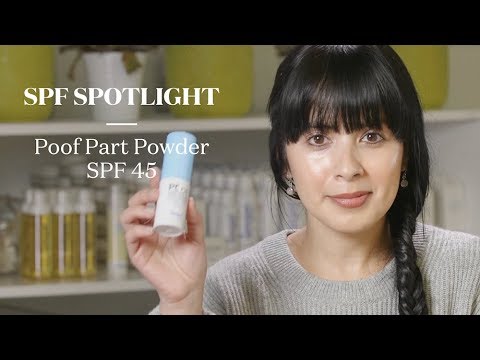 SPF Spotlight: Poof Part Powder SPF 45 - YouTube