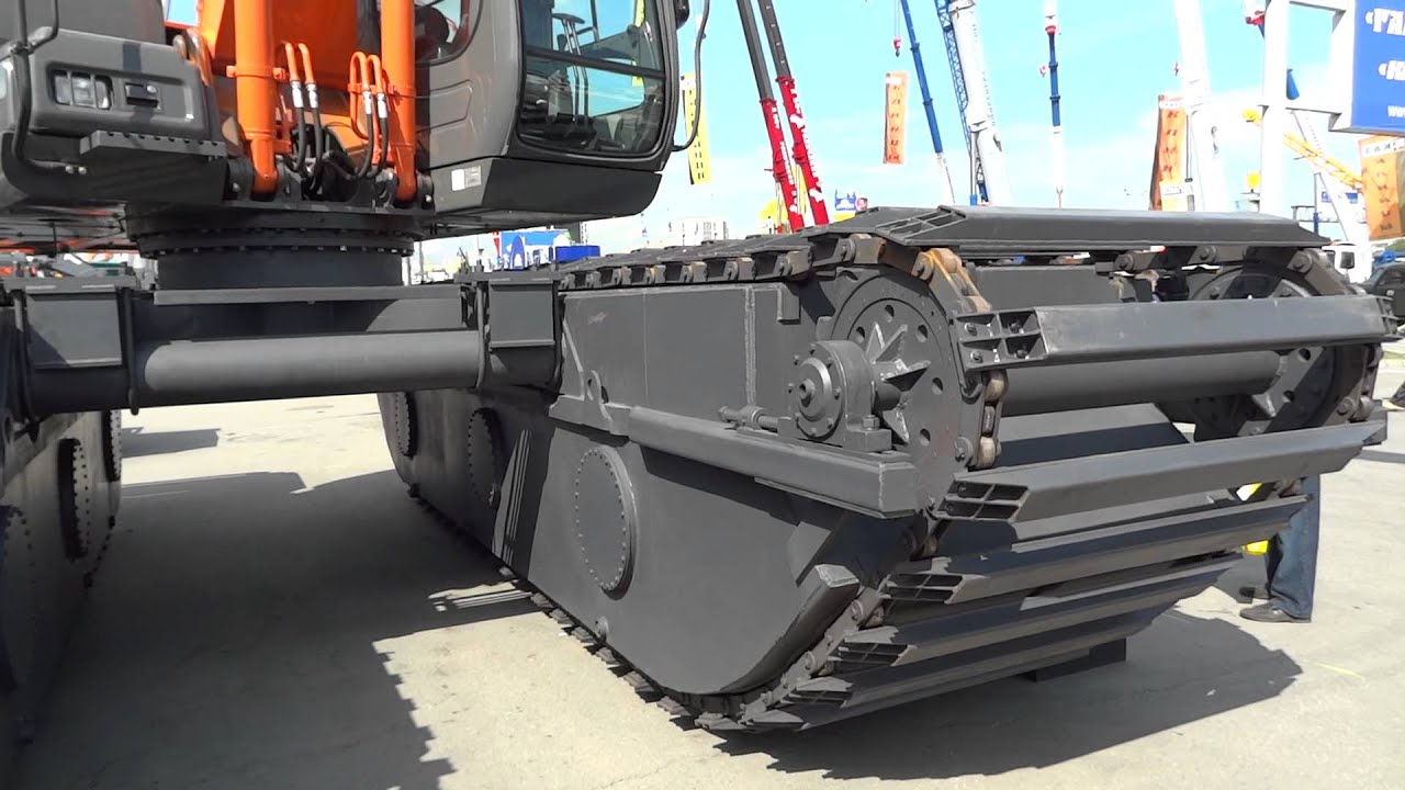 Hitachi Zaxis 200-3G. Float excavator - YouTube