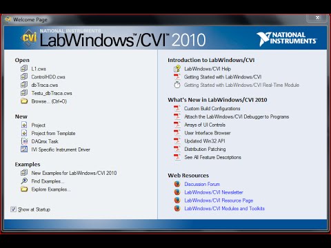 Labwindows CVI lesson 2 - Log File - - YouTube