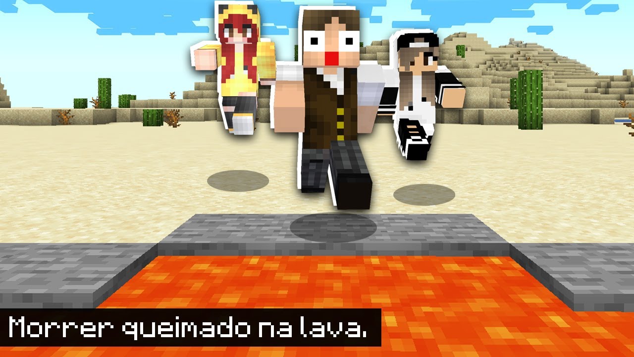 QUEM MORRER PRIMEIRO NO MINECRAFT VENCE!!! - YouTube
