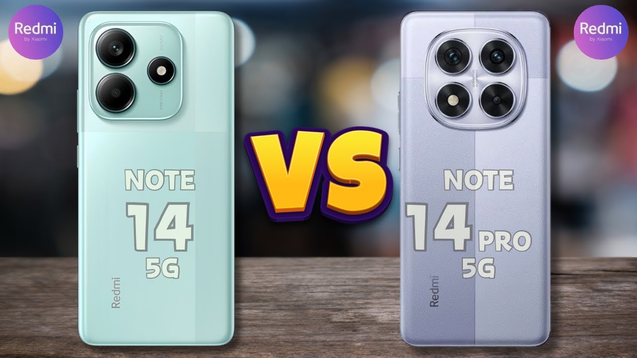 Redmi Note 14 5G Vs Redmi Note 14 Pro 5G | Full Comparison 🔥 - YouTube