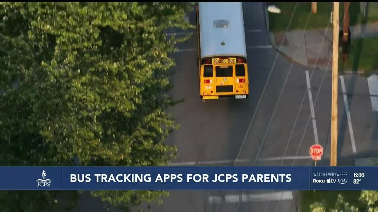Bus tracking options for JCPS parents - YouTube