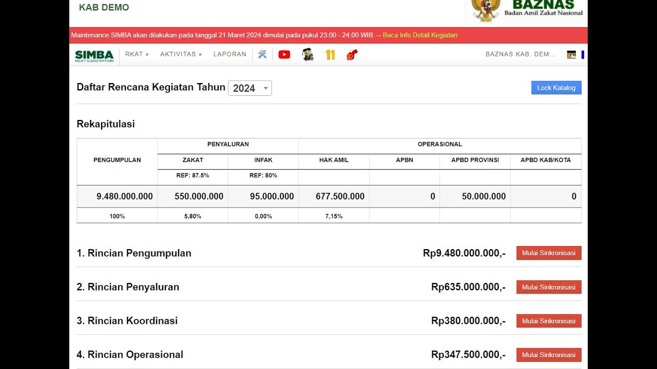 Alur Proses dan Merubah Akun SIMBA versi 2023 - YouTube