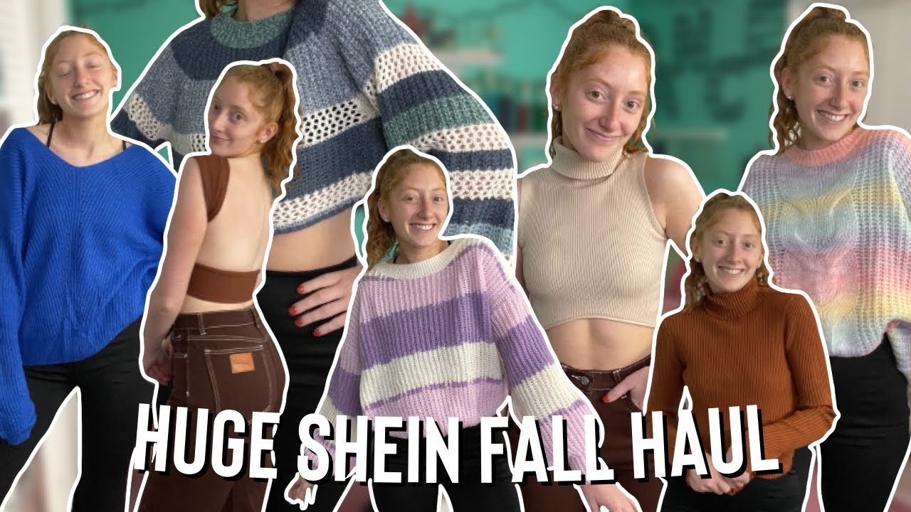 HUGE SHEIN FALL TRY ON HAUL 2022 | FALL CLOTHING HAUL - YouTube
