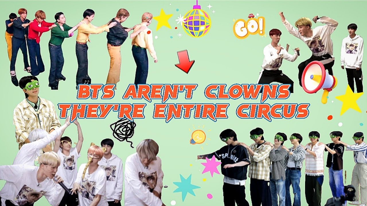 BTS aren't clowns, they're the entire circus🤡 #bts #btsmemes - YouTube