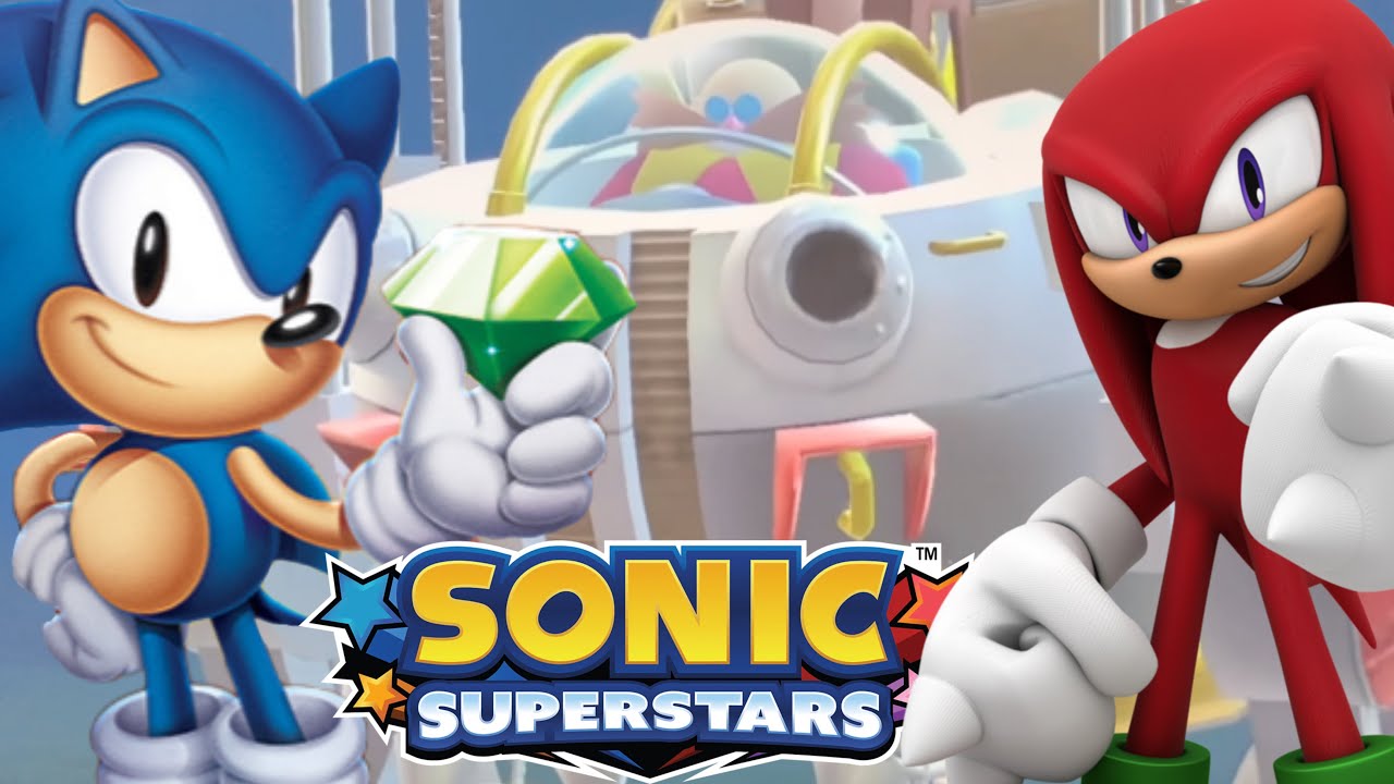 Sonic Knuckles Press Factory Zone Act -2 Sonic Superstars # ...