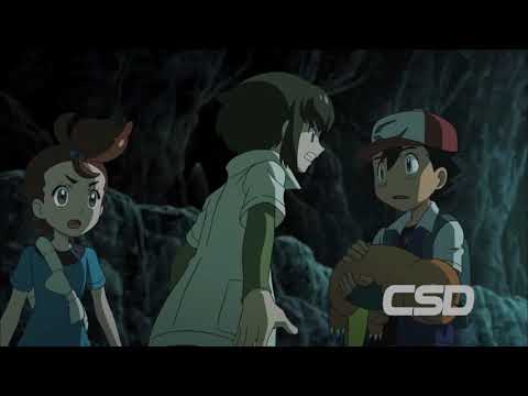 Ash finds Sorrel in cave | Pokemon The Movie I Choose You