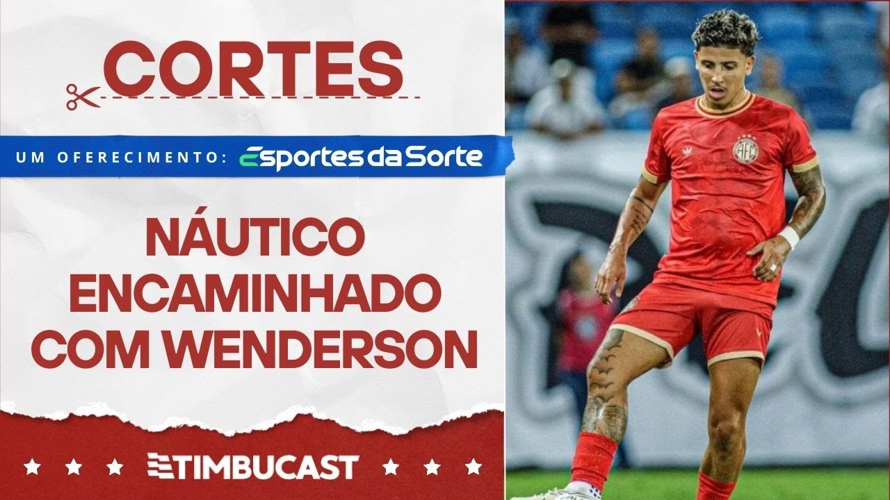CORTES - NÁUTICO encaminha acerto com o MEIA Wenderson, ex-América de ...