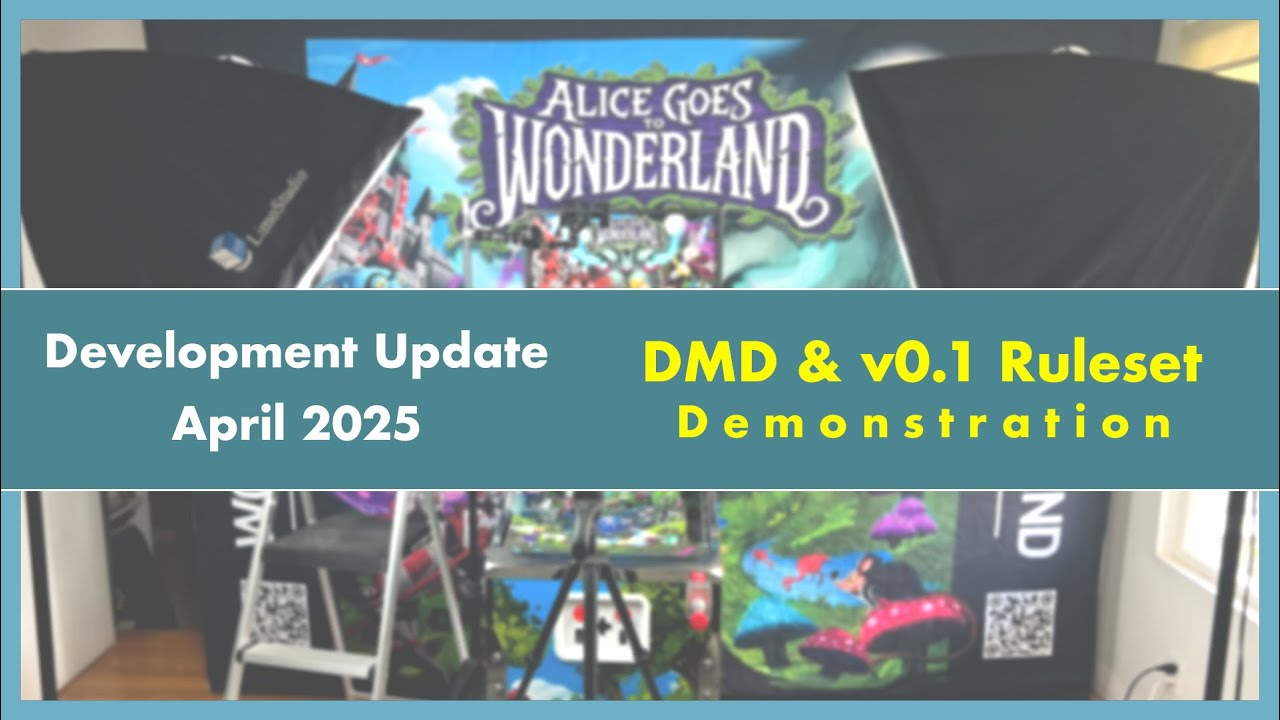 Alice Goes to Wonderland Pinball ~ April Development Update - YouTube