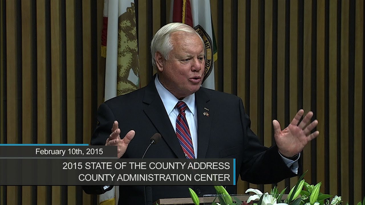 2015 State of the County Address - YouTube