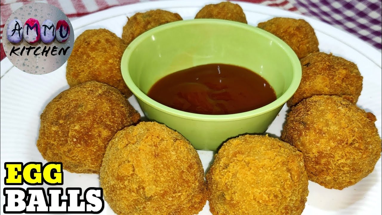 Egg Balls Recipe - How to make Crispy & Tasty Egg Balls | Home Recipe ...