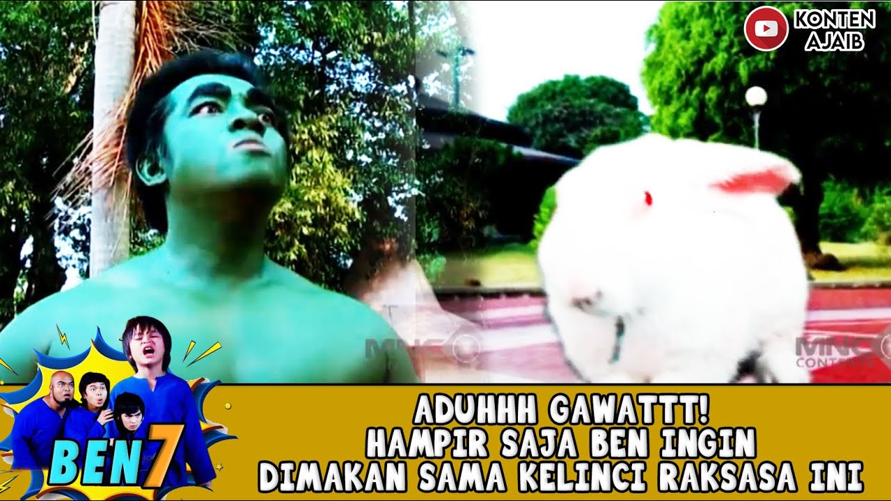 ADUHHH GAWATTT! HAMPIR SAJA BEN INGIN DIMAKAN SAMA KELINCI RAKSASA INI ...