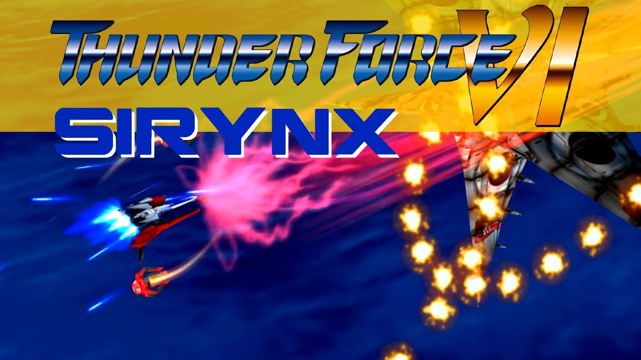[PS2] Thunder Force VI ⮞ Sirynx - YouTube