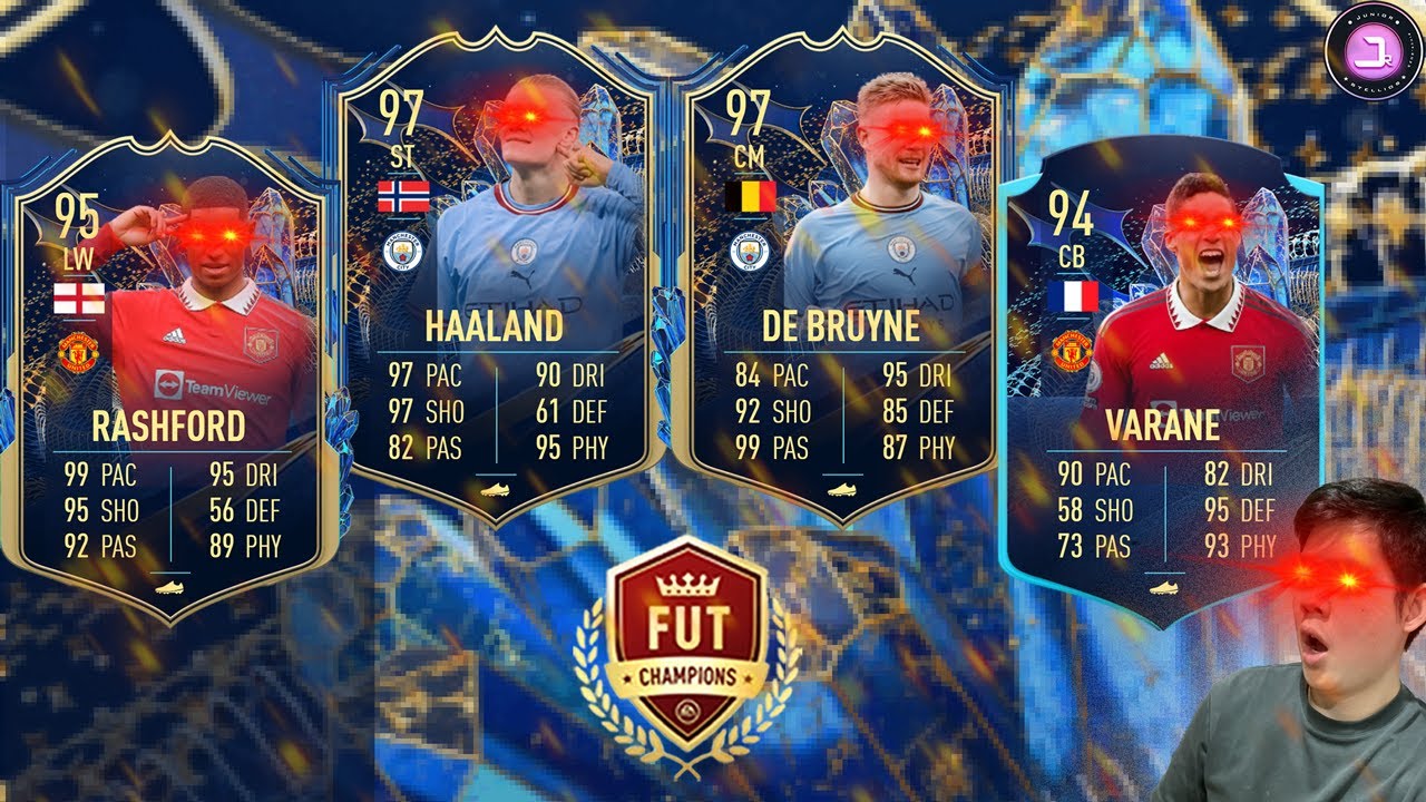 🤩97 Haaland TOTS นำทัพ GOD Team🔥ลุย FUT Champs Finals (19-1) - FIFA 23 ...