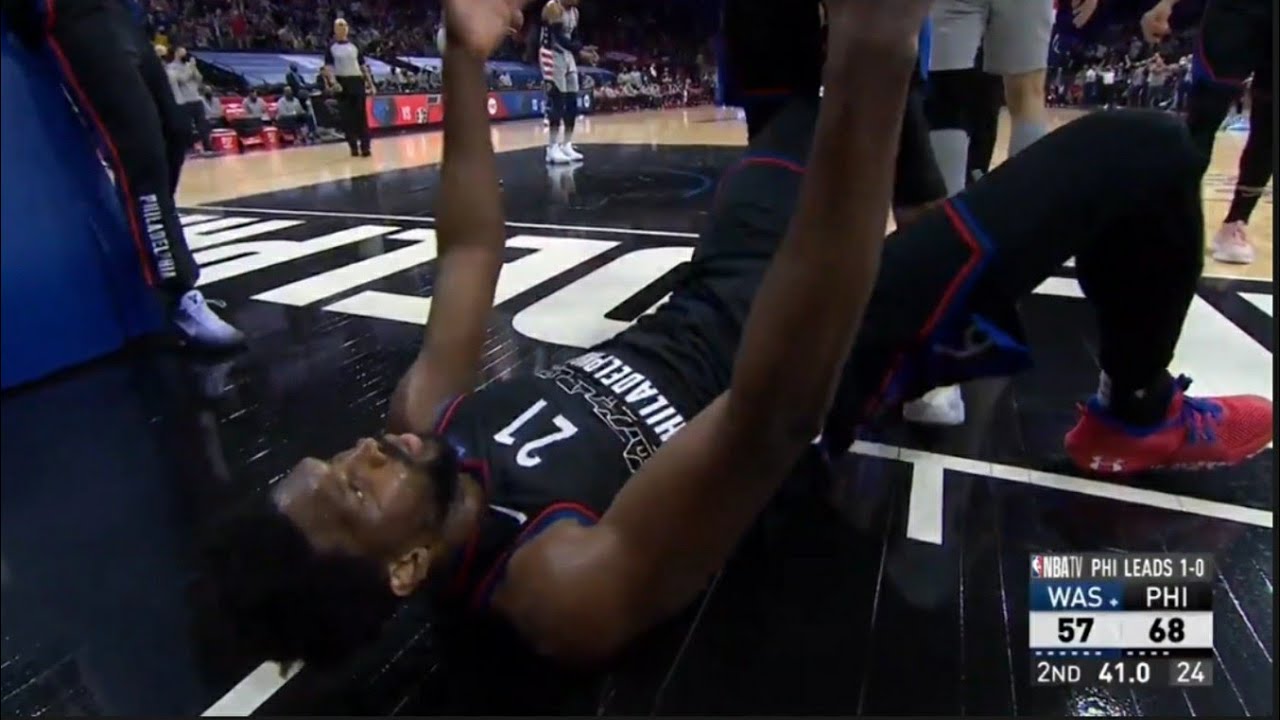 JOEL EMBIID | AIR HUMP celebration - YouTube