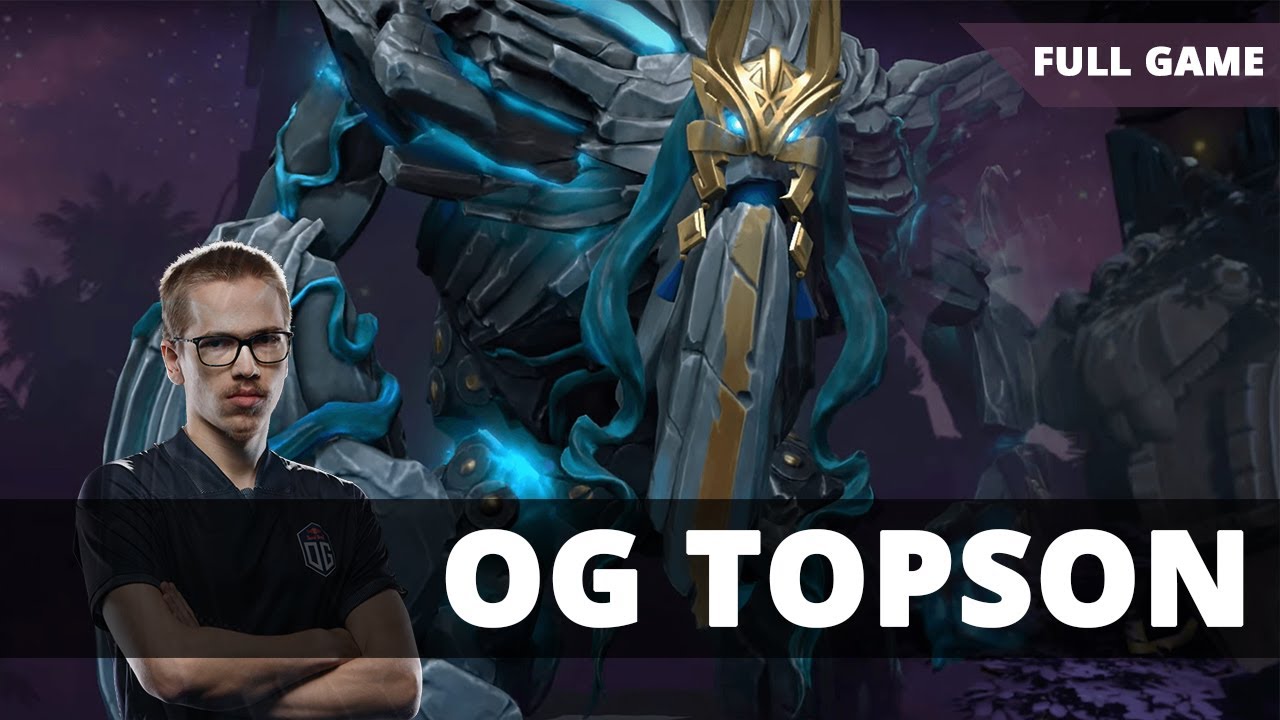 OG Topson Tiny Mid - Dota 2 Pro Gameplay Patch 7.23 - YouTube