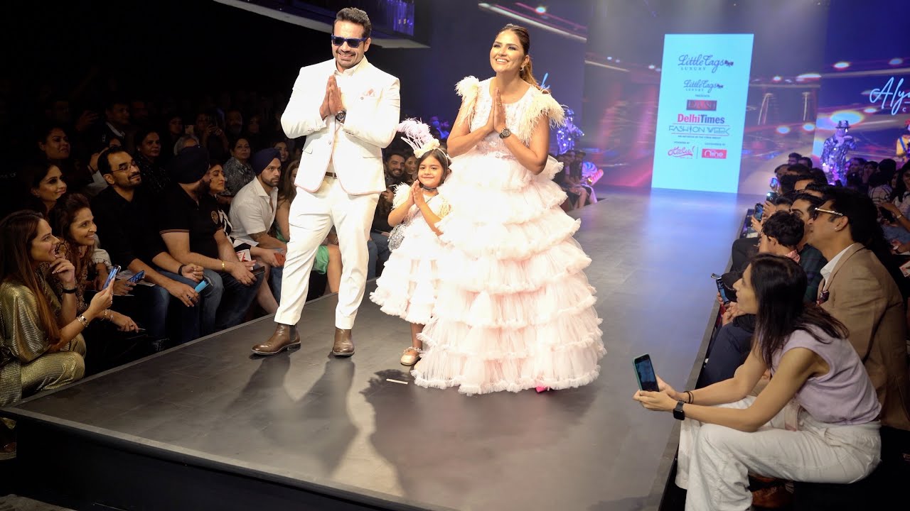 Opening the Show at Delhi Times Fashion Week - YouTube