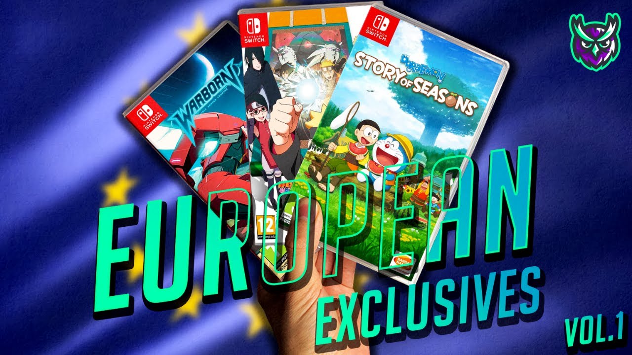 20 Switch Physicals Exclusive to Europe - North America Didn't Get! Vol ...
