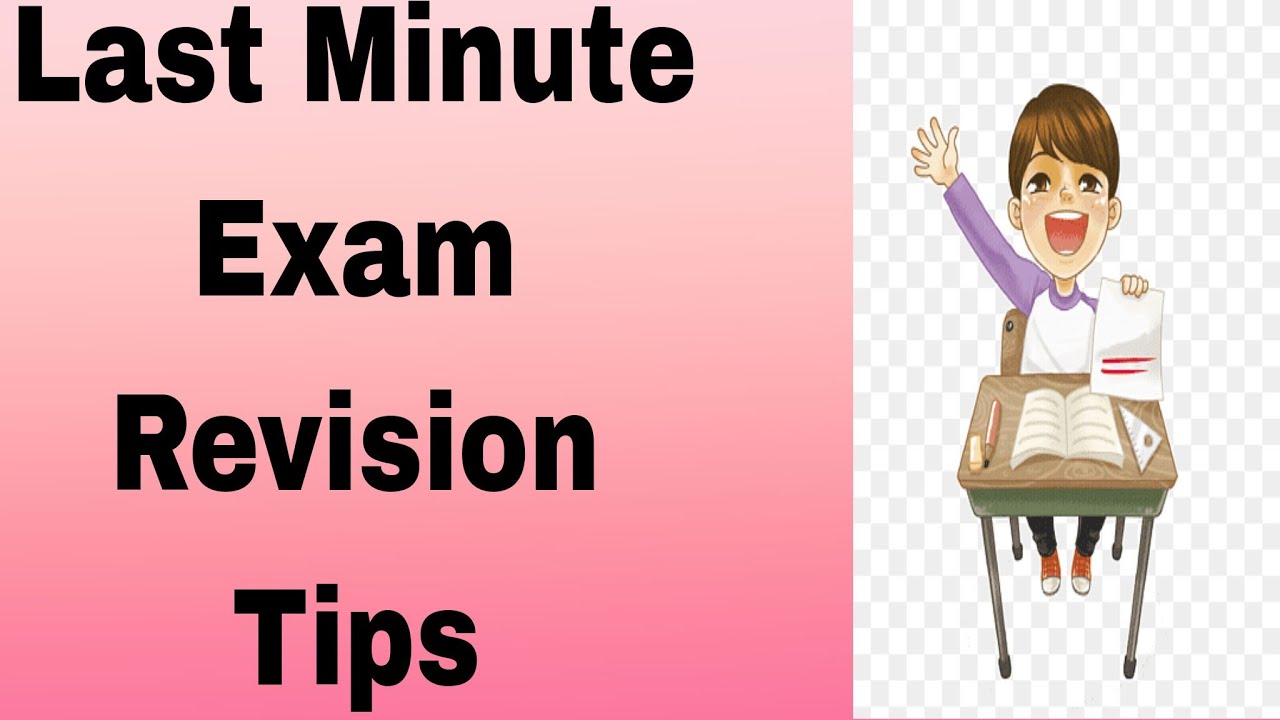 Last minute exam revision tips - YouTube