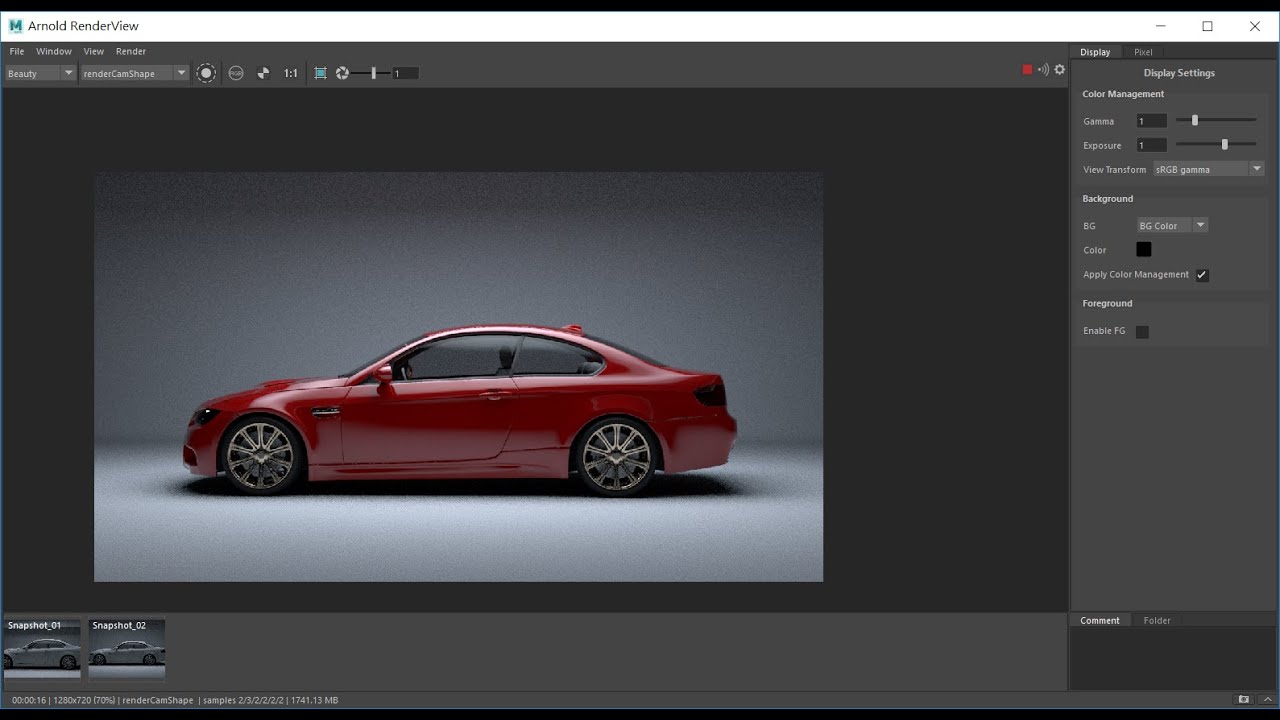 Lighting and Shading a Car in Arnold for Maya 2019 Part-4 - YouTube