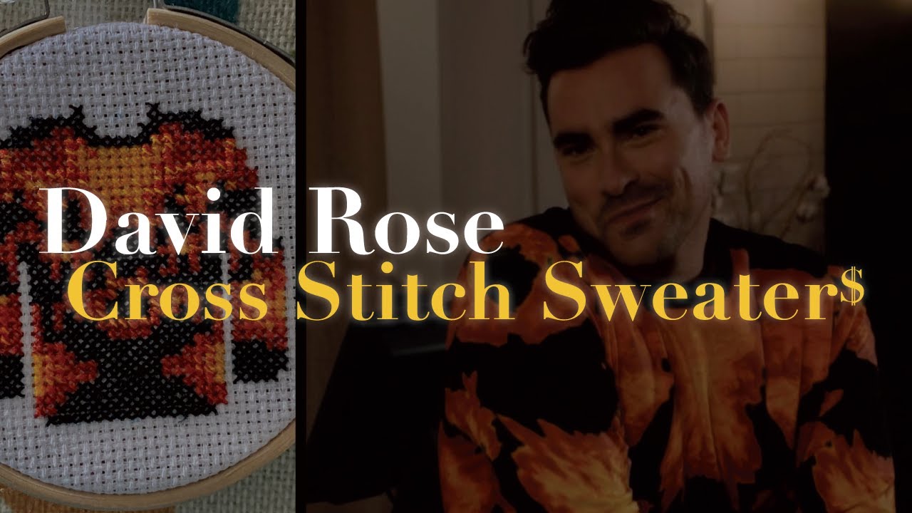 David Rose Cross Stitch Sweater Video - YouTube