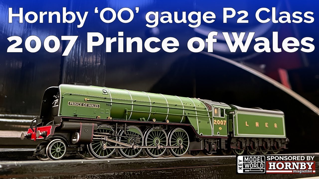 HM195: Hornby's all-new Gresley 'P2' 2-8-2 2007 Prince of Wales - YouTube