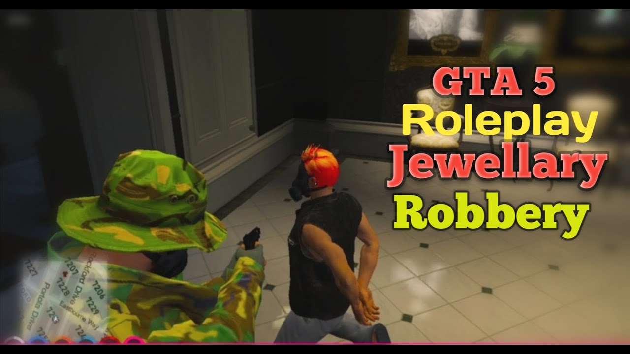 Jewellery Robbery | GTA 5 Roleplay | THE TERRORIST GANG - YouTube