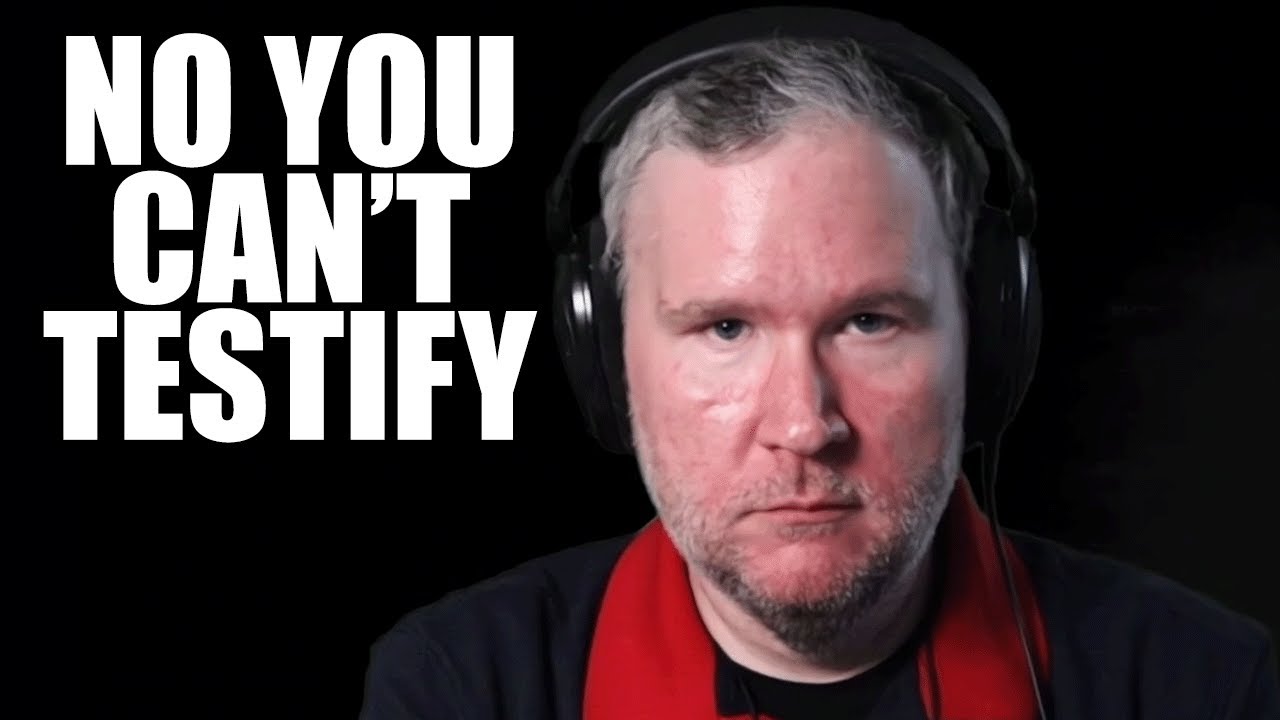 ETHAN RALPH SHUT DOWN BY THE JUDGE AND UNABLE TO TESTIFY - YouTube