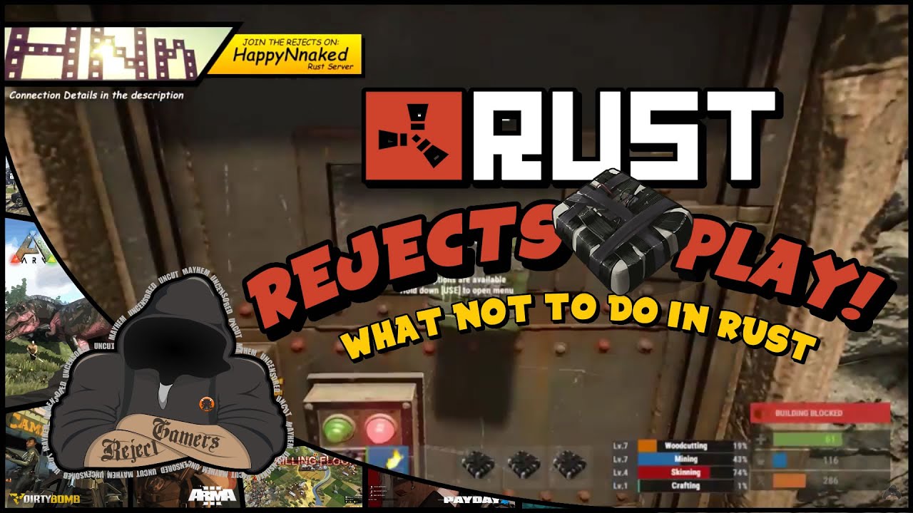 Rejects Play: Rust - What not to do in Rust! - YouTube