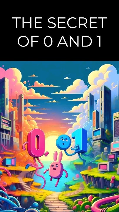 What is the secret of 0 and 1 in computing? #binary #Math #number - YouTube