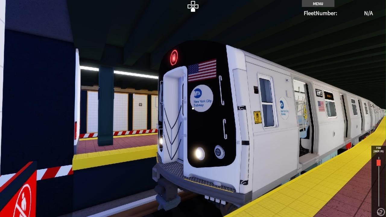 W train ride to Whitehall street - YouTube