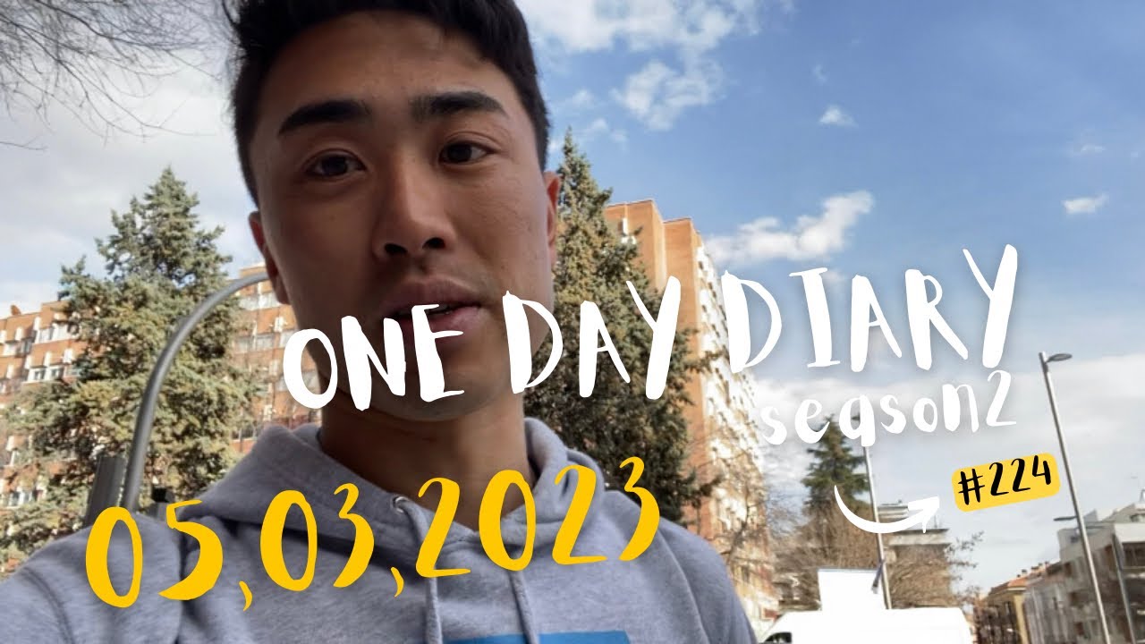 【One day diary Season2】vol.224 #一言日記 #海外ライフスタイル #05032023 - YouTube