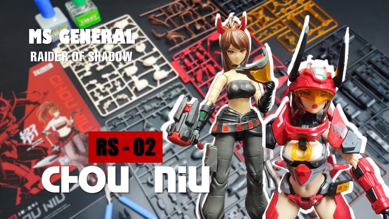 MS General - Raider of Shadow - RS-02 CHOU NIU | Model kit 1:12 - YouTube