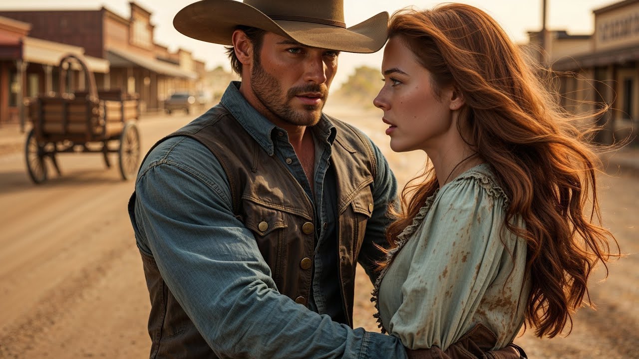 The Cowboy Saved Her From a Runaway Wagon, She Saved Him From Running ...