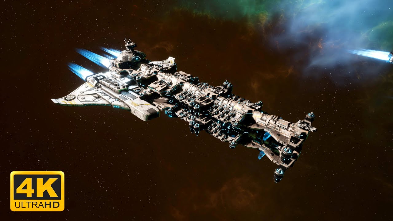 Tau Merchant Fleet vs Imperial Navy - Skalgrim Mod - 4K Quality ...