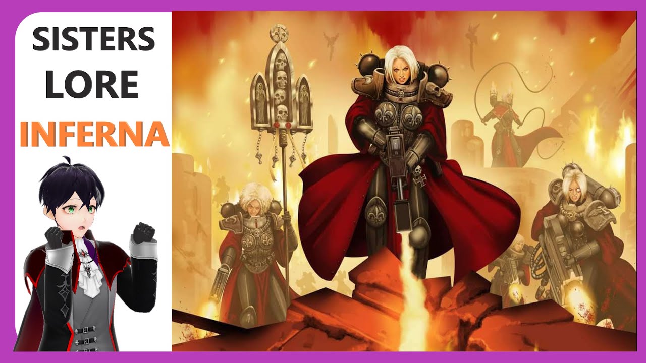 Warhammer 40k Sisters of Battle Comic "Inferna" - YouTube