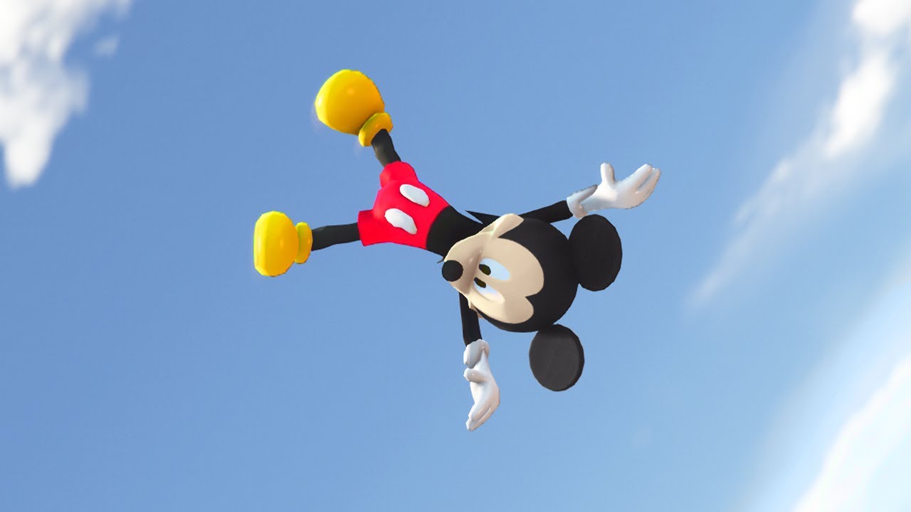 GTA 5 Mickey Mouse vs Minnie Mouse Water Ragdolls & Fails Ep.15 ...