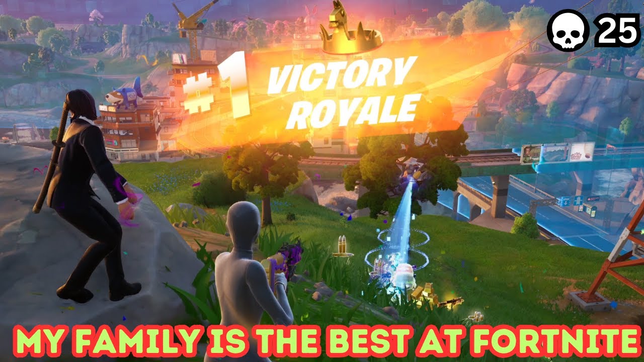 Fortnite Gameplay - My Family is THE BEST At Fortnite! #fortnite # ...
