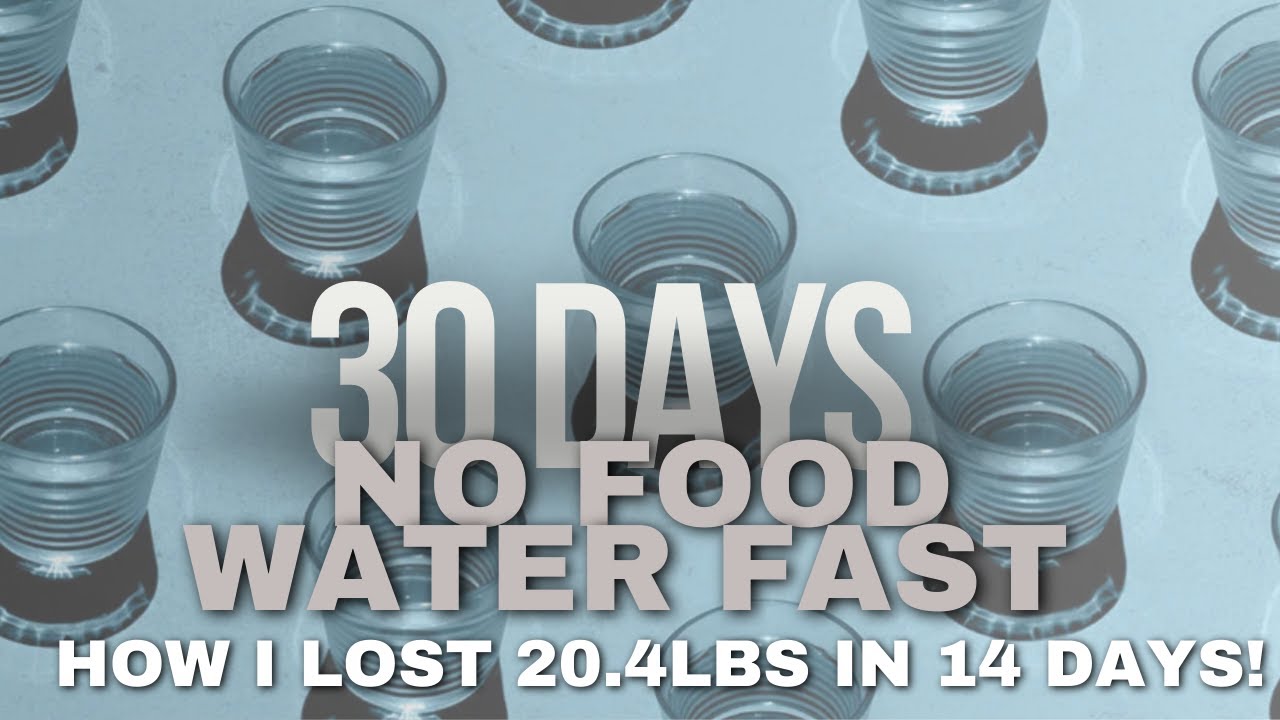 VLOG DAY 14: 30 DAY WATER FASTING| HOW I LOST 20.4LBS IN 14 DAYS ...