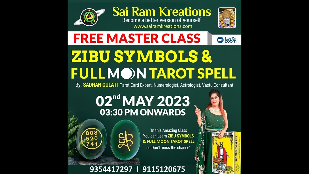 FREE CLASS ON ZIBU SYMBOLS & FULL MOON SPELL FOR RELATIONSHIP & BEAUTY ...