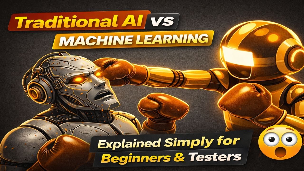 Traditional AI vs Machine Learning | Explained Simply for Beginners ...