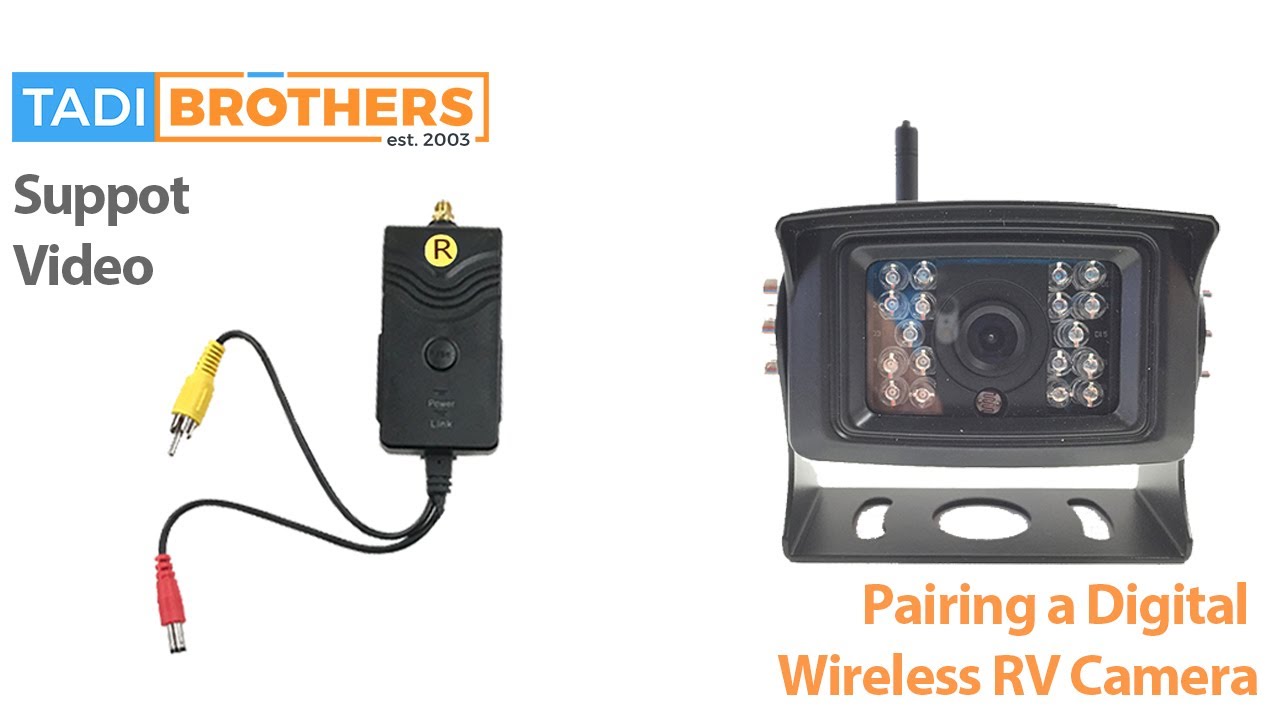 Pairing a Digital Wireless RV Backup Camera with receiver to any Rear ...