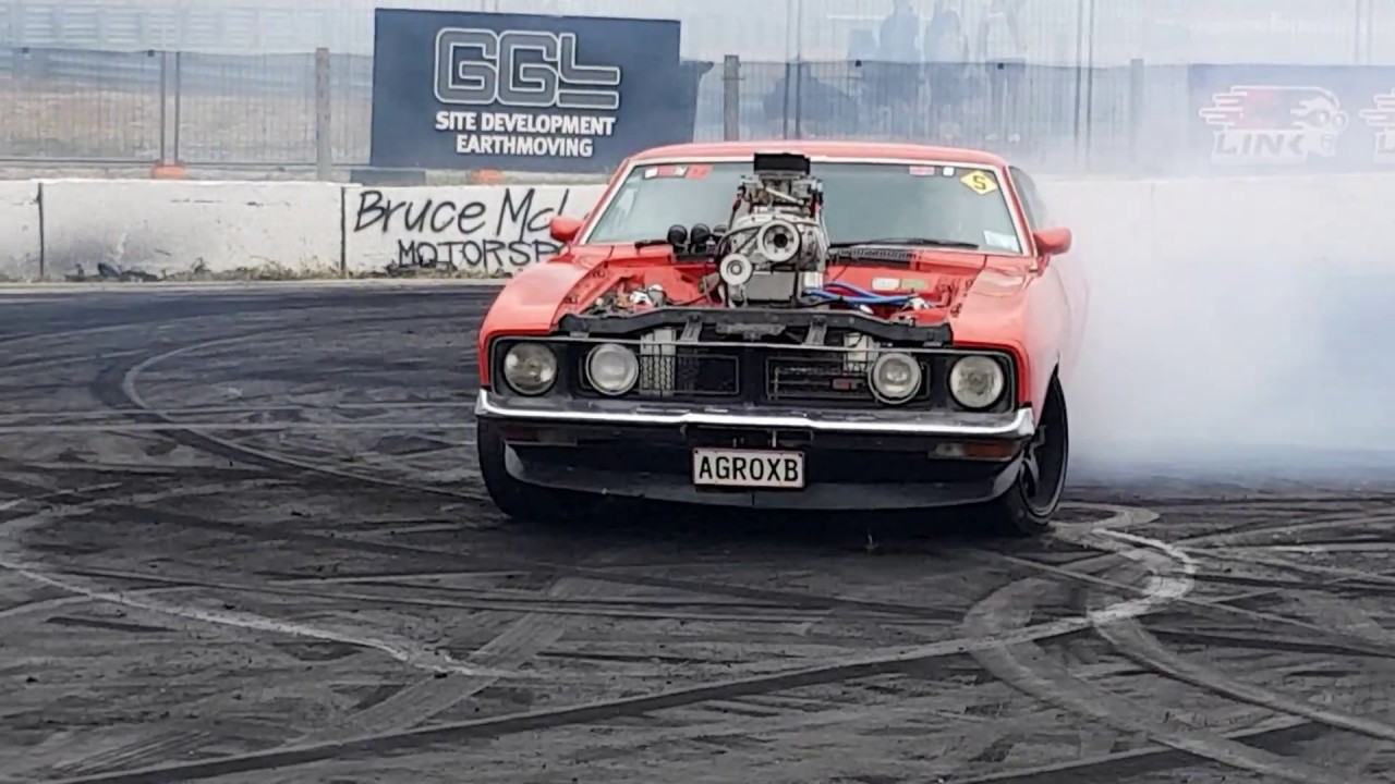 AGROXB blown Ford xb falcon skids of summer nz - YouTube