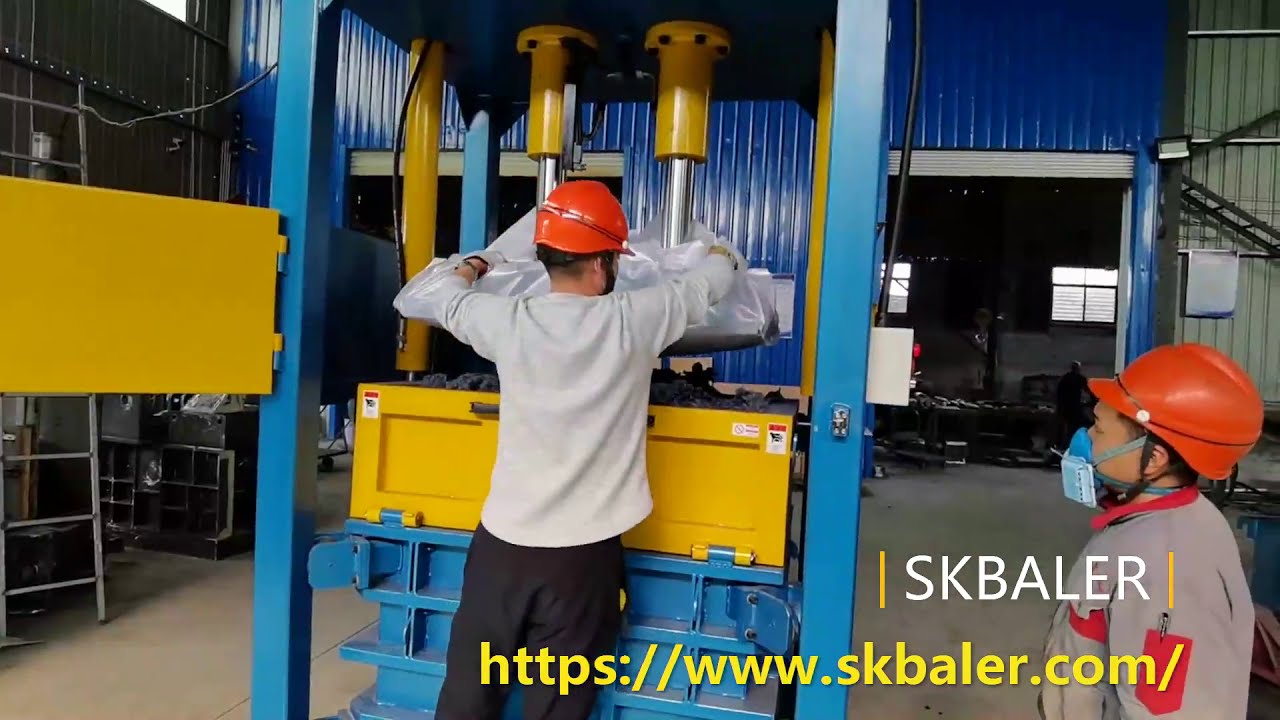 Textile baling machines, clothing baler for sale, clothing baling ...